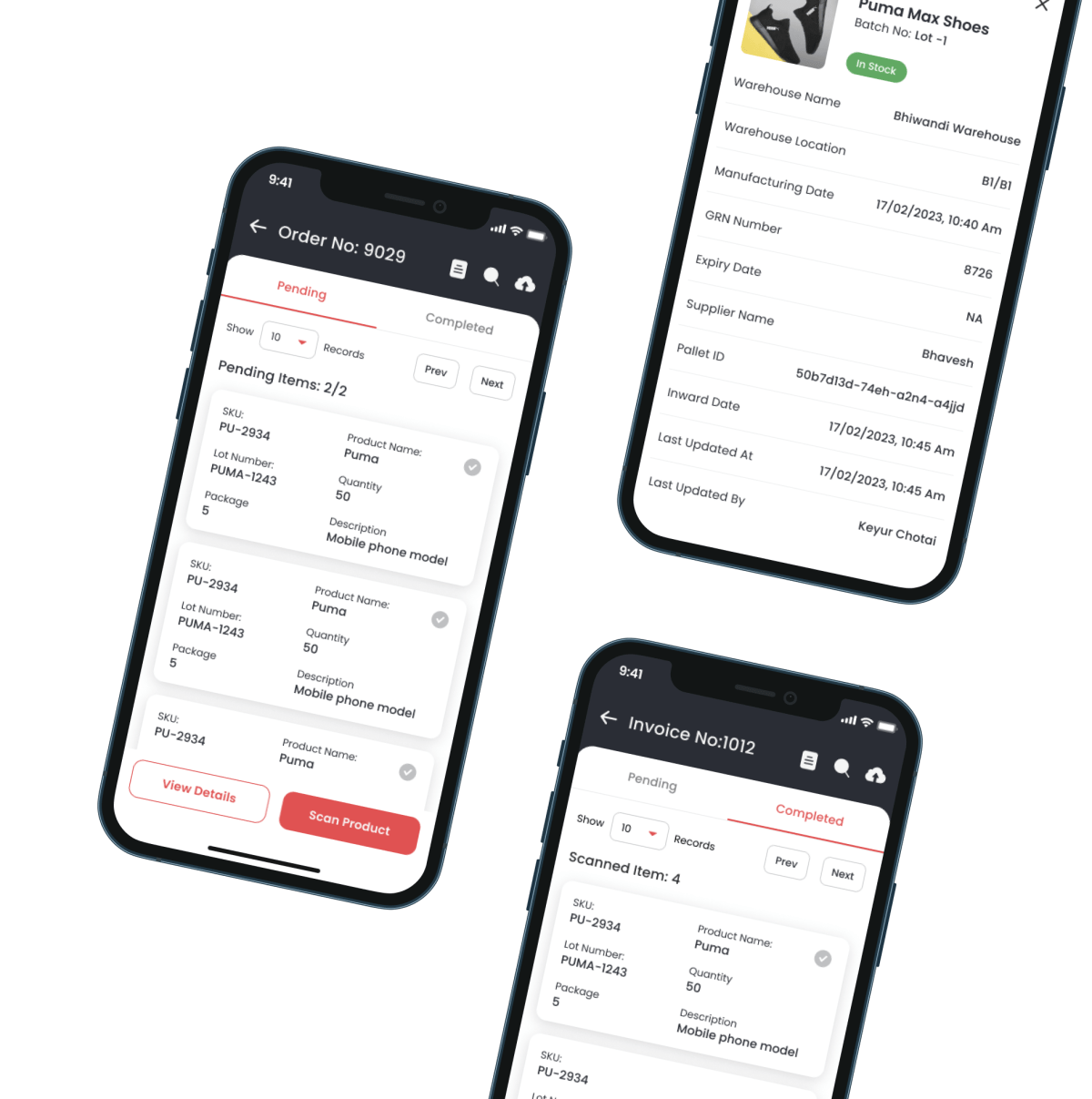 Mobile Features - Inventory Management | Inciflo - your Supply Chain ...